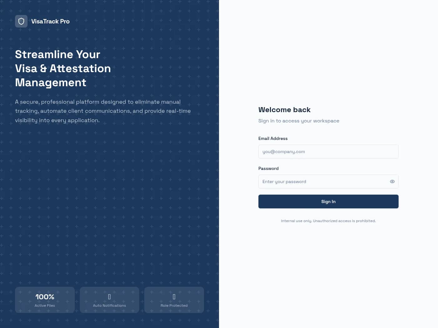VisaTrack Pro