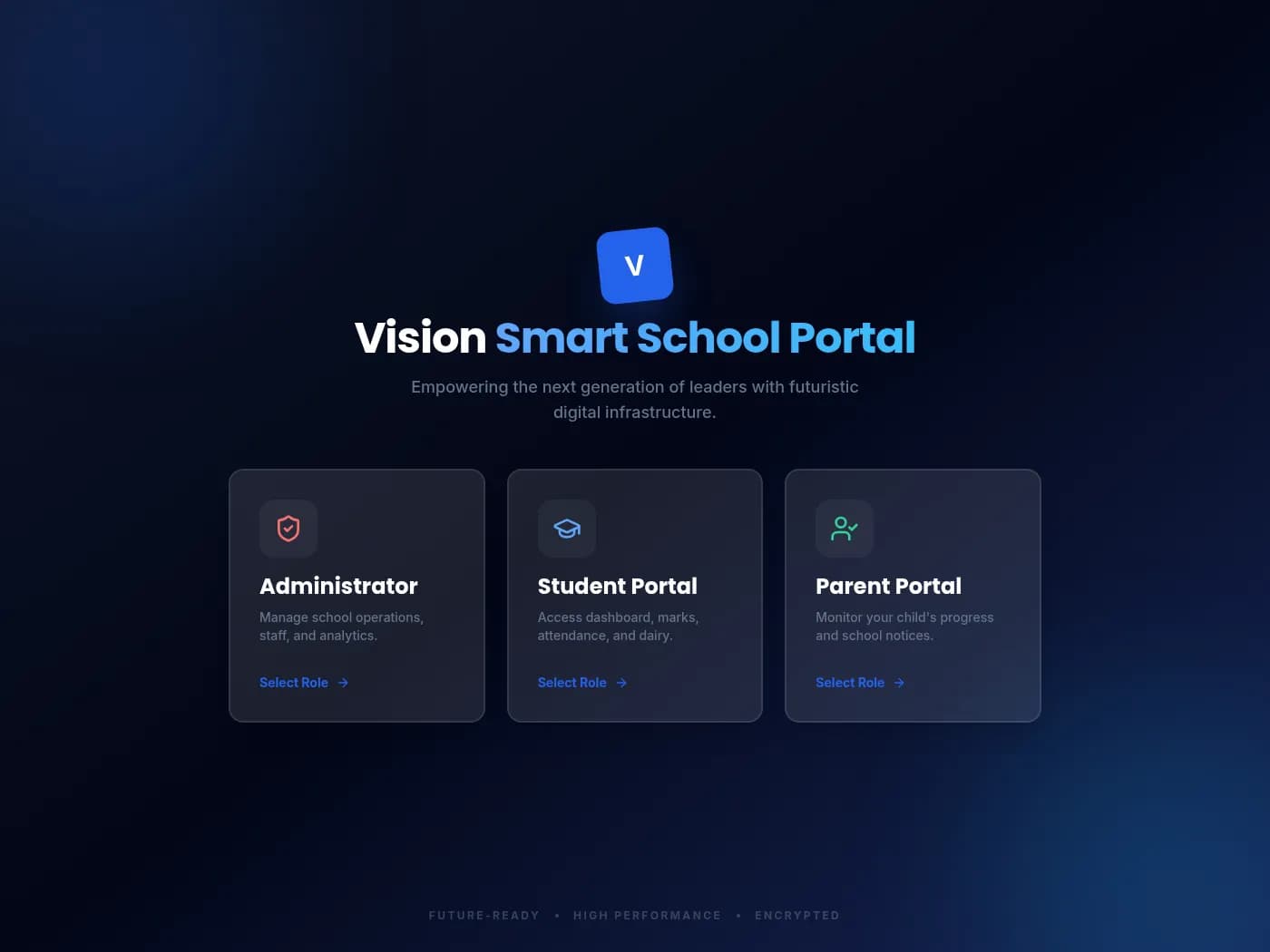 Vision Smart School Portal