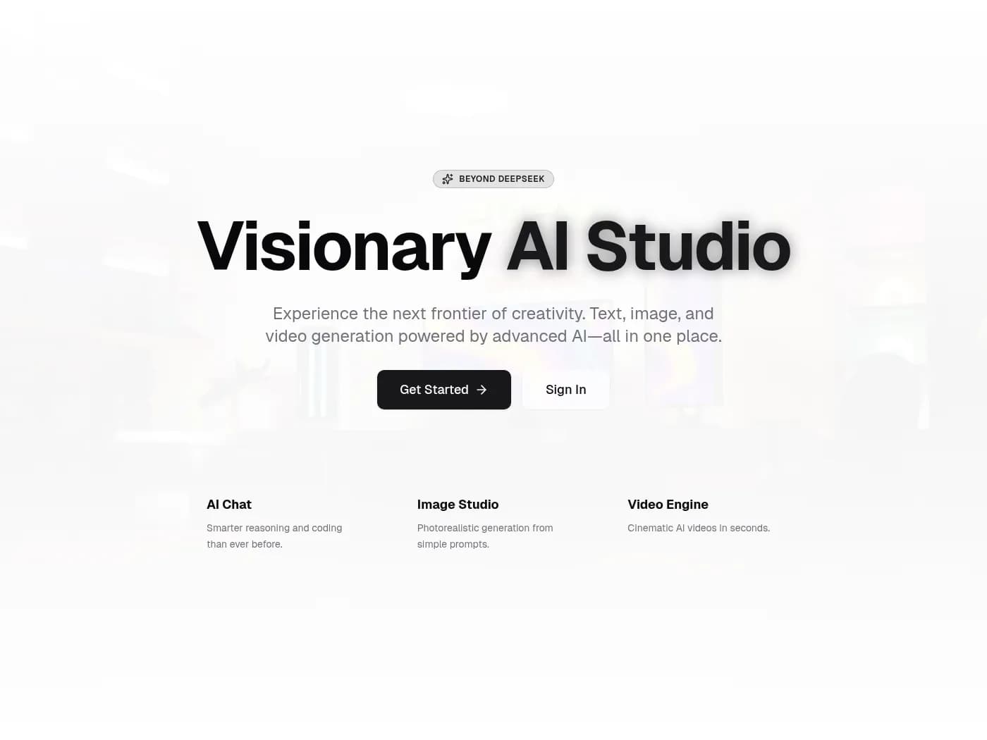 Visionary AI Studio