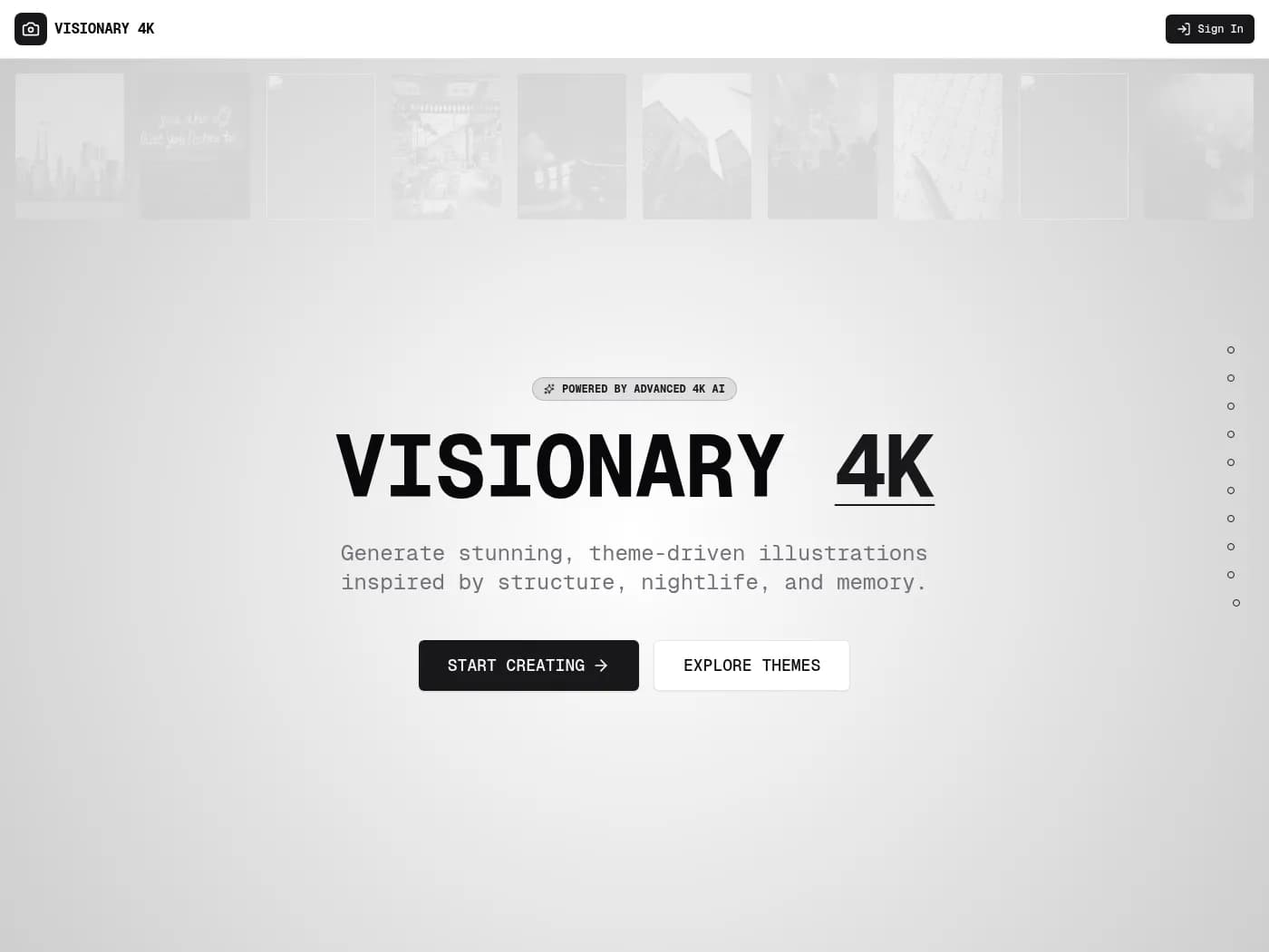 Visionary 4K Image Maker