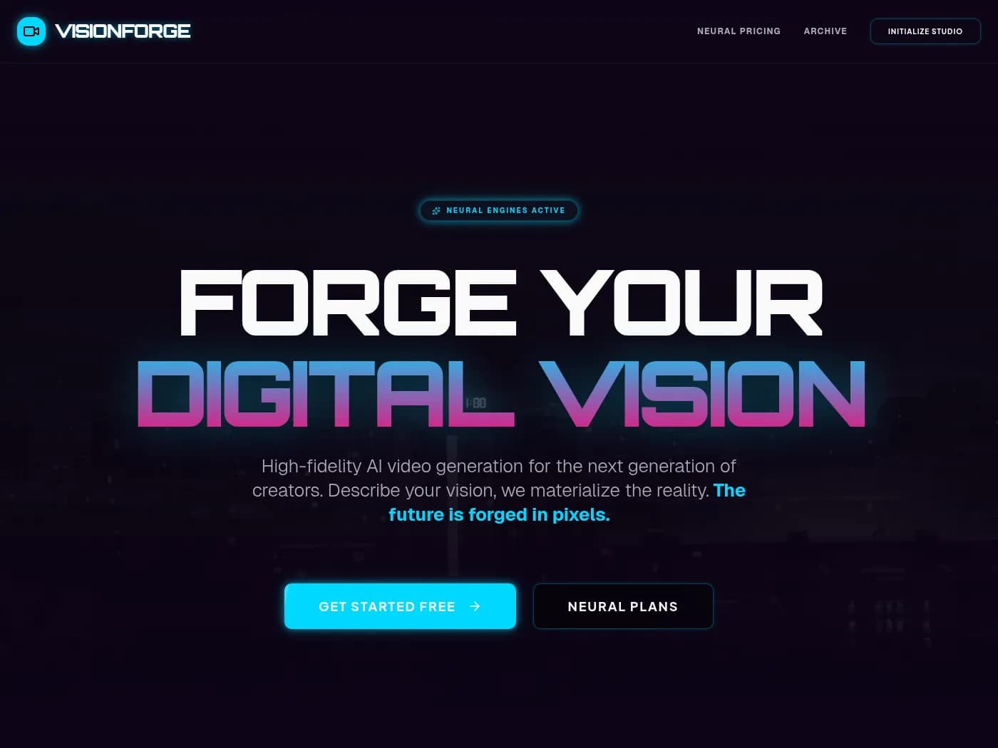 VisionForge AI Studio