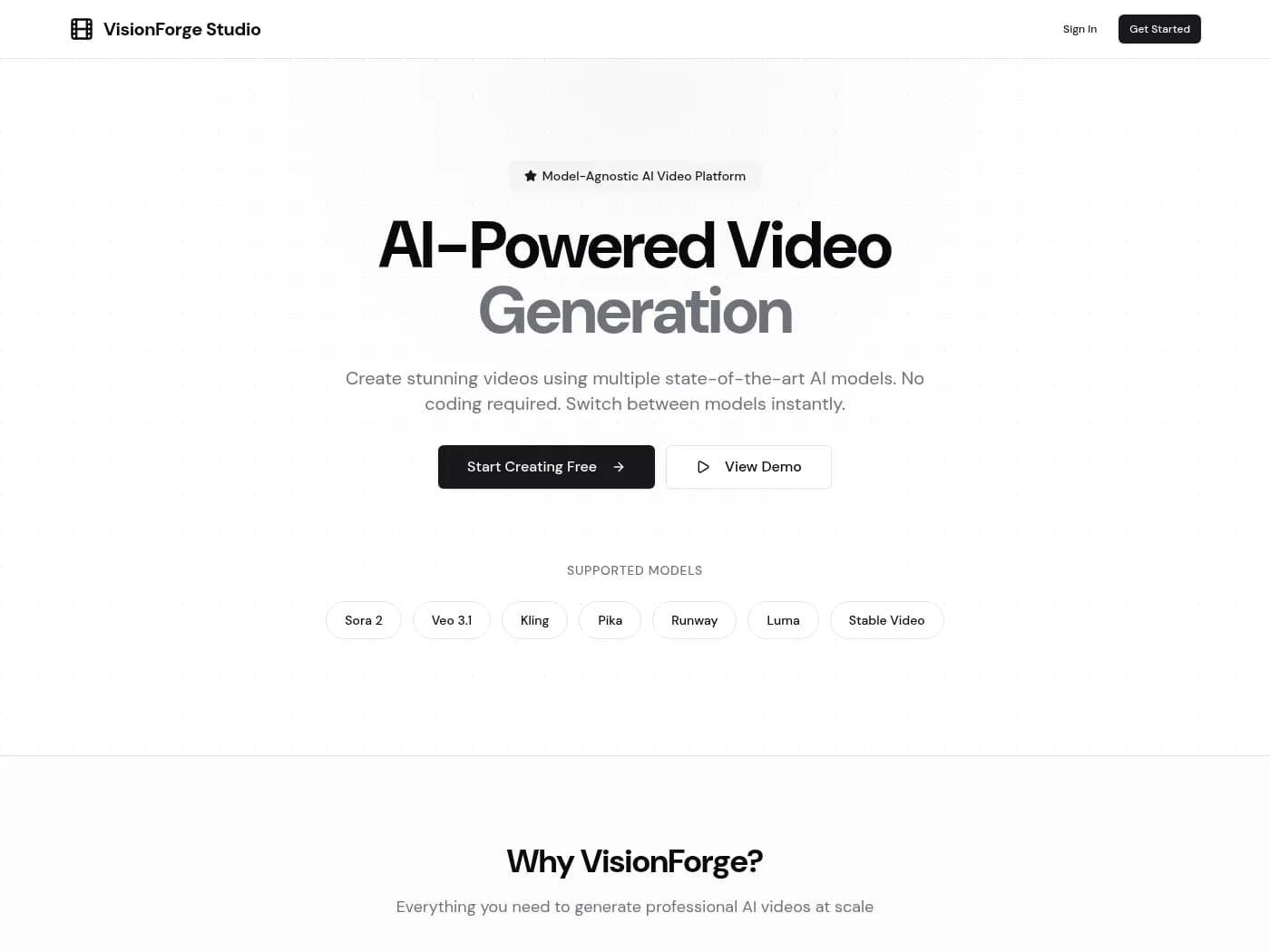 VisionForge Studio