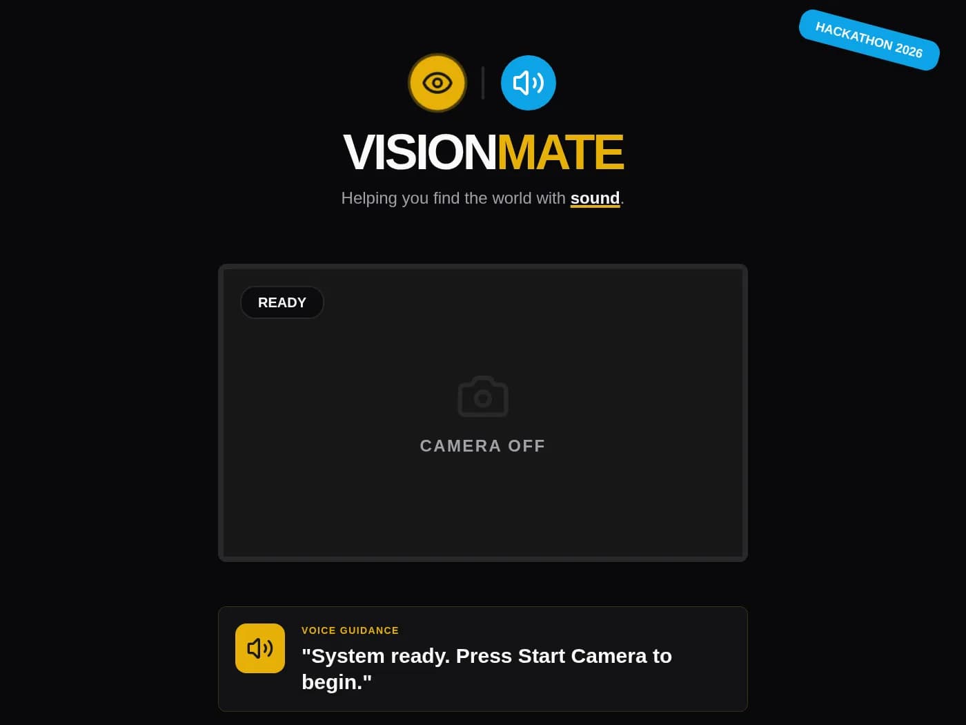 VisionMate Web UI