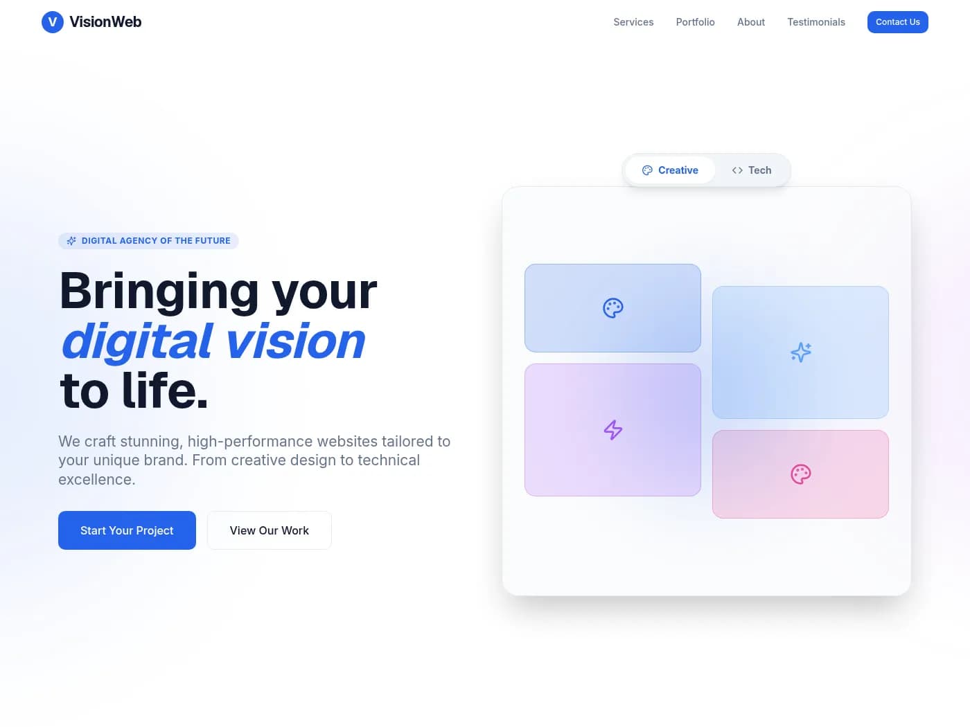 VisionWeb Launch