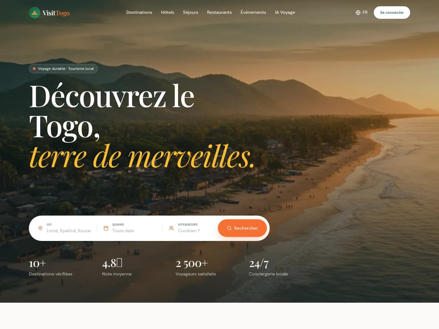 Visit Togo SaaS Platform