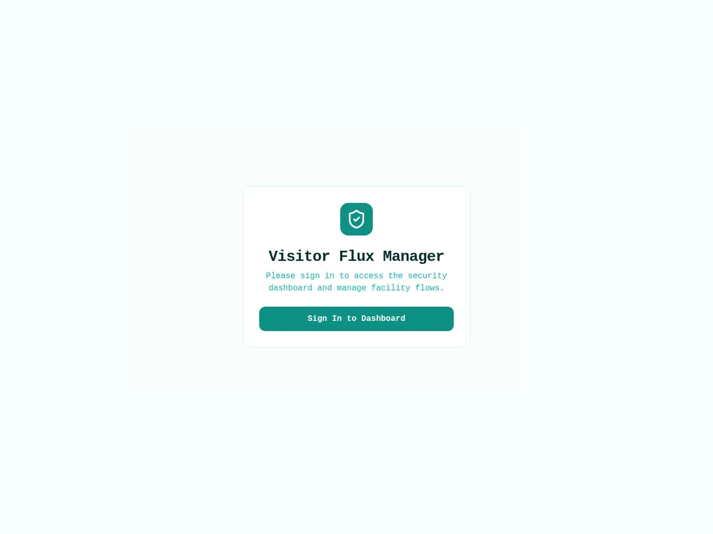 Visitor Flux Manager
