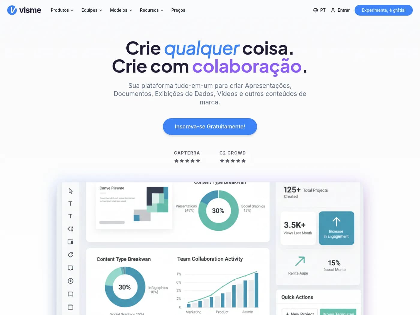Visme Web Clone