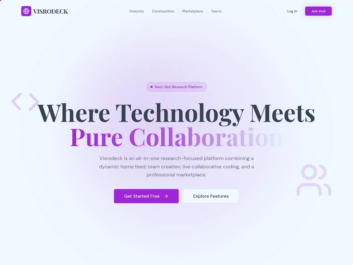 Visrodeck Collaboration Hub
