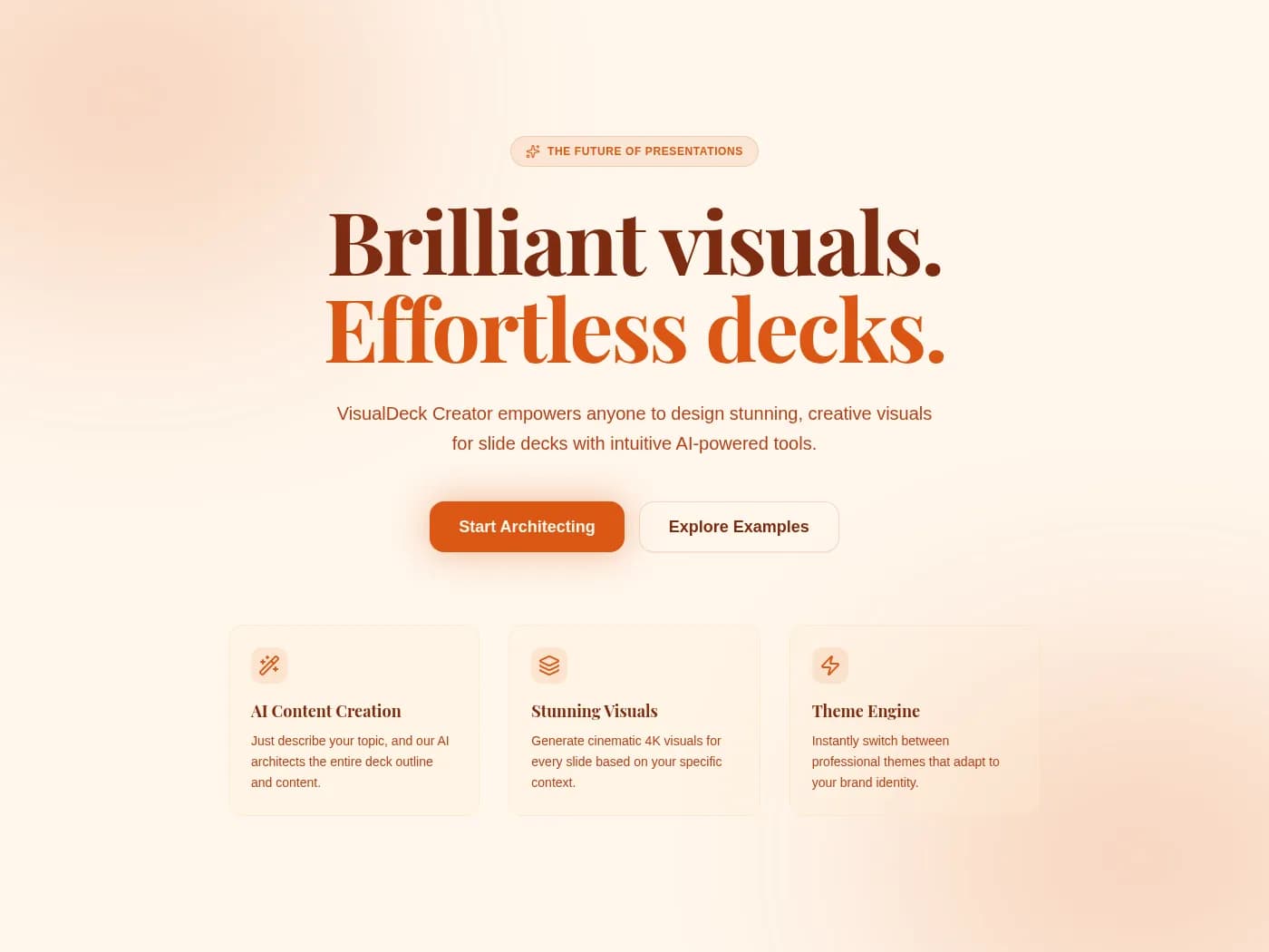 VisualDeck Creator