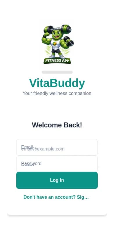 VitaBuddy Wellness App