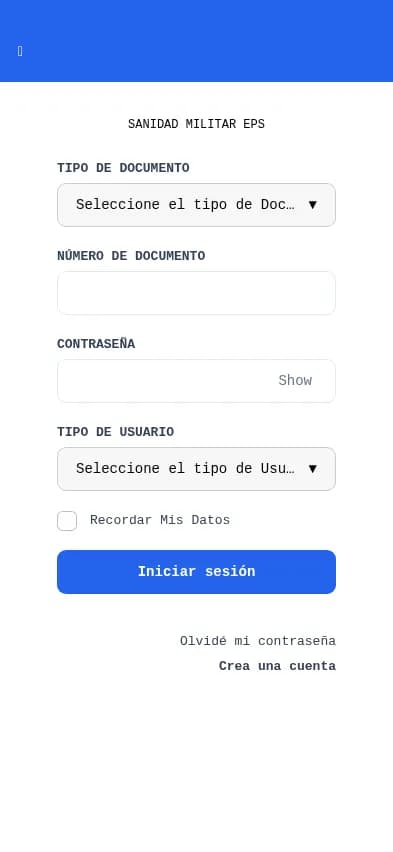 VitalApp Registro EPS