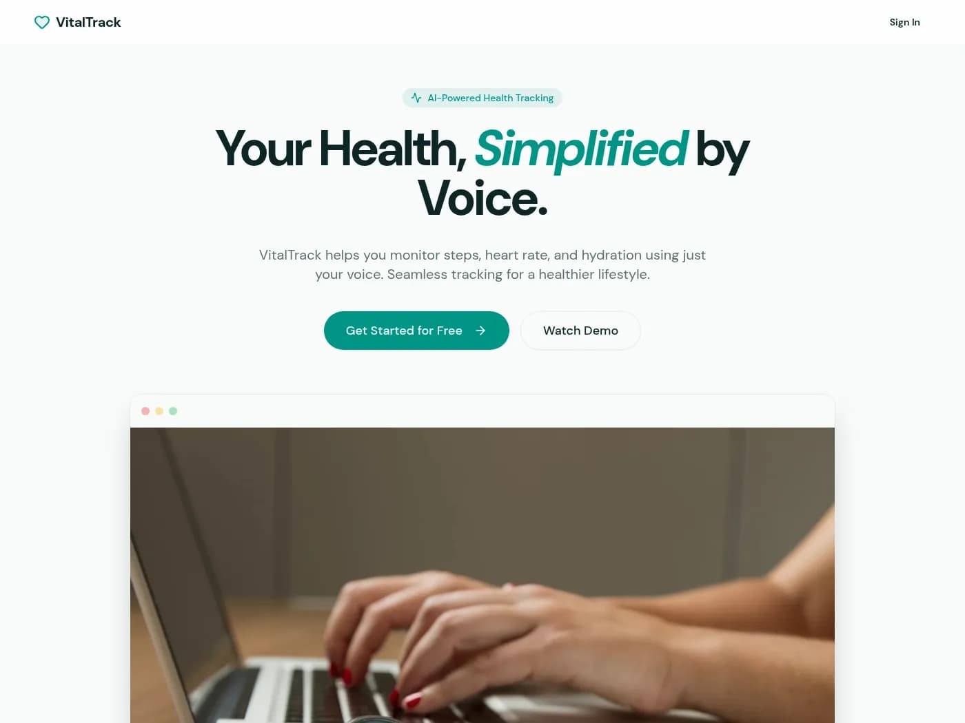 VitalTrack Health App