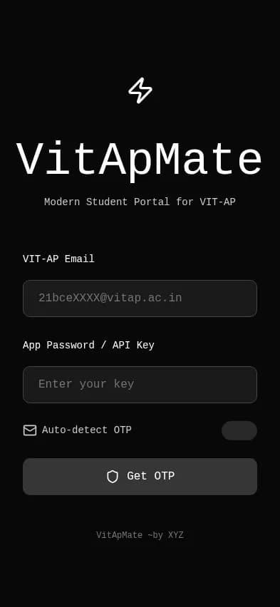 VitApMate Student Portal