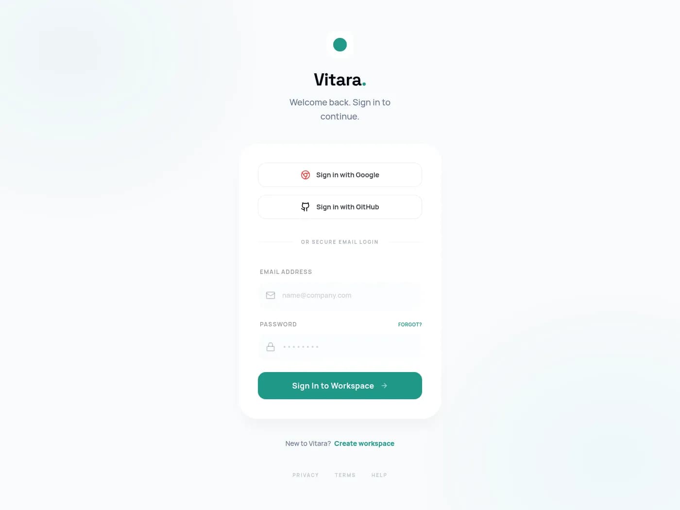 Vitara Auth Gateway