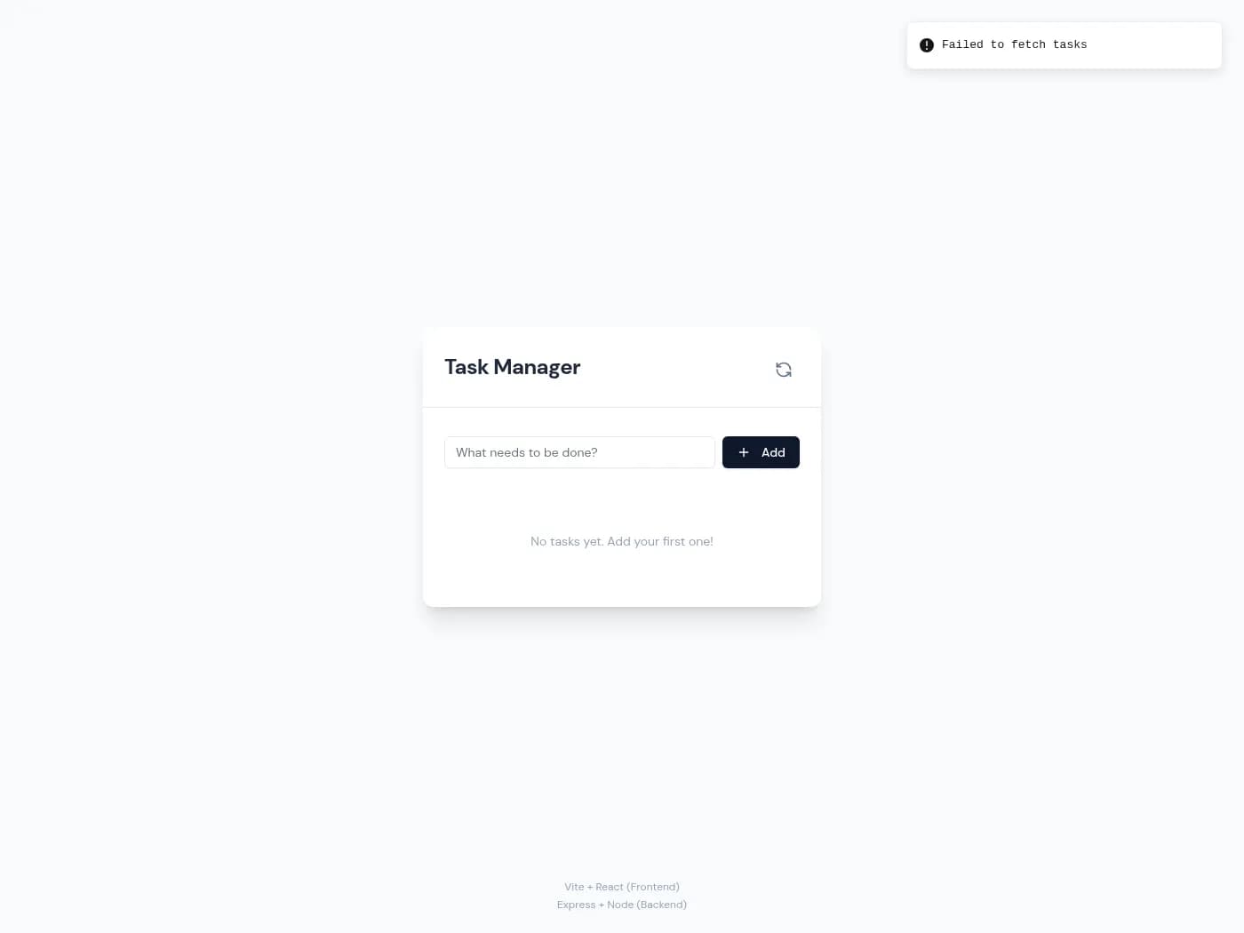 React Vite Starter App