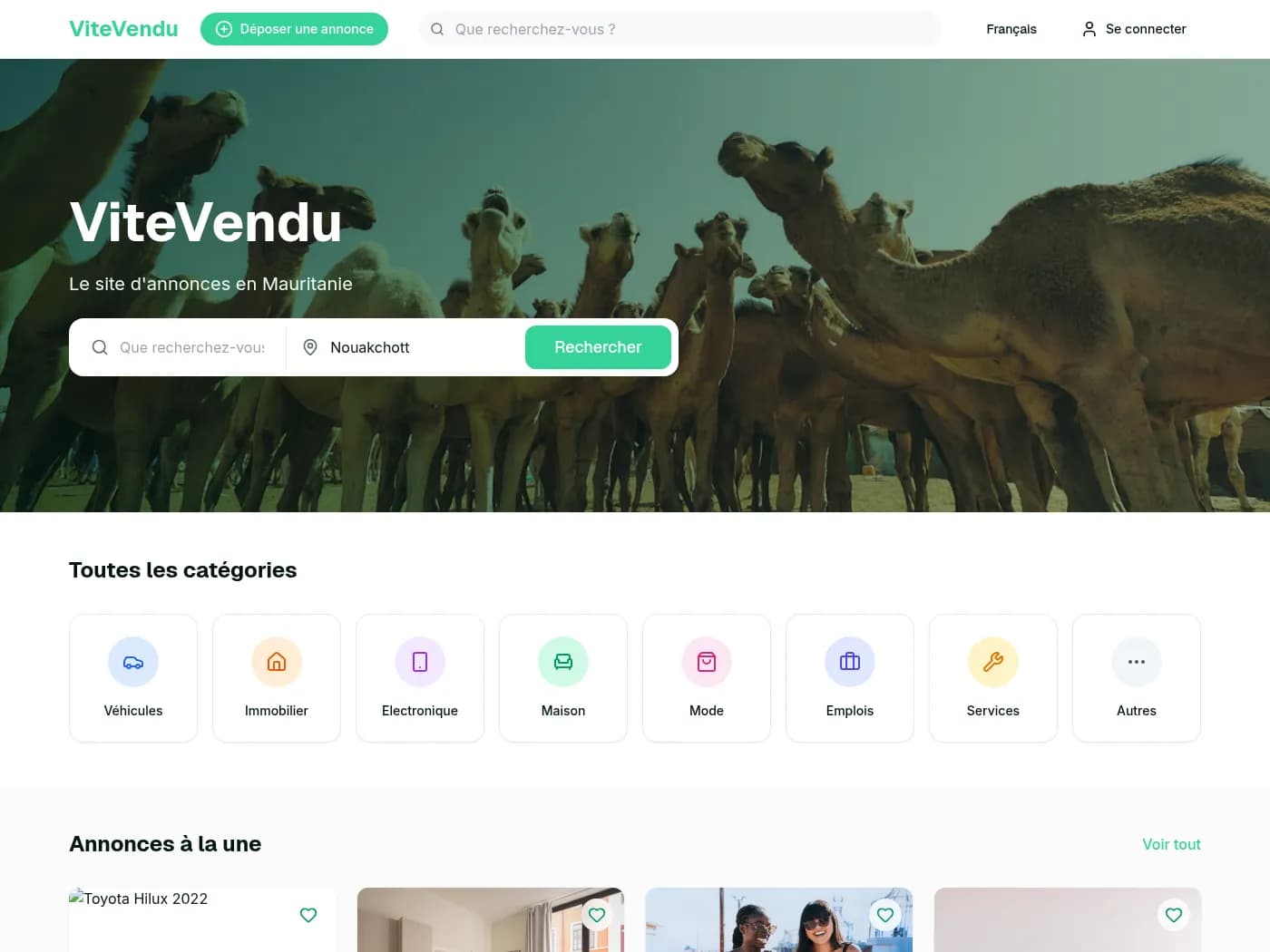 ViteVendu Marketplace