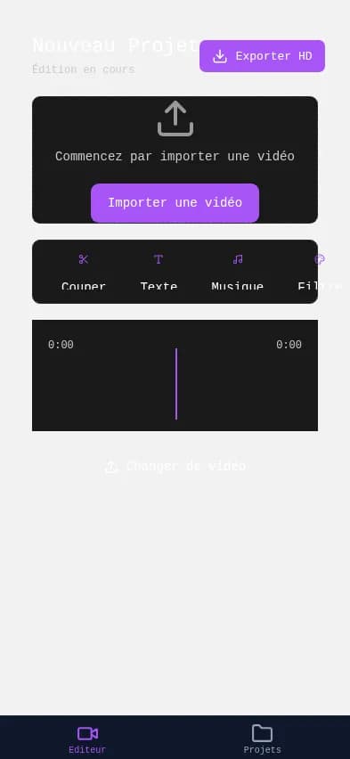 VividCut Mobile Editor