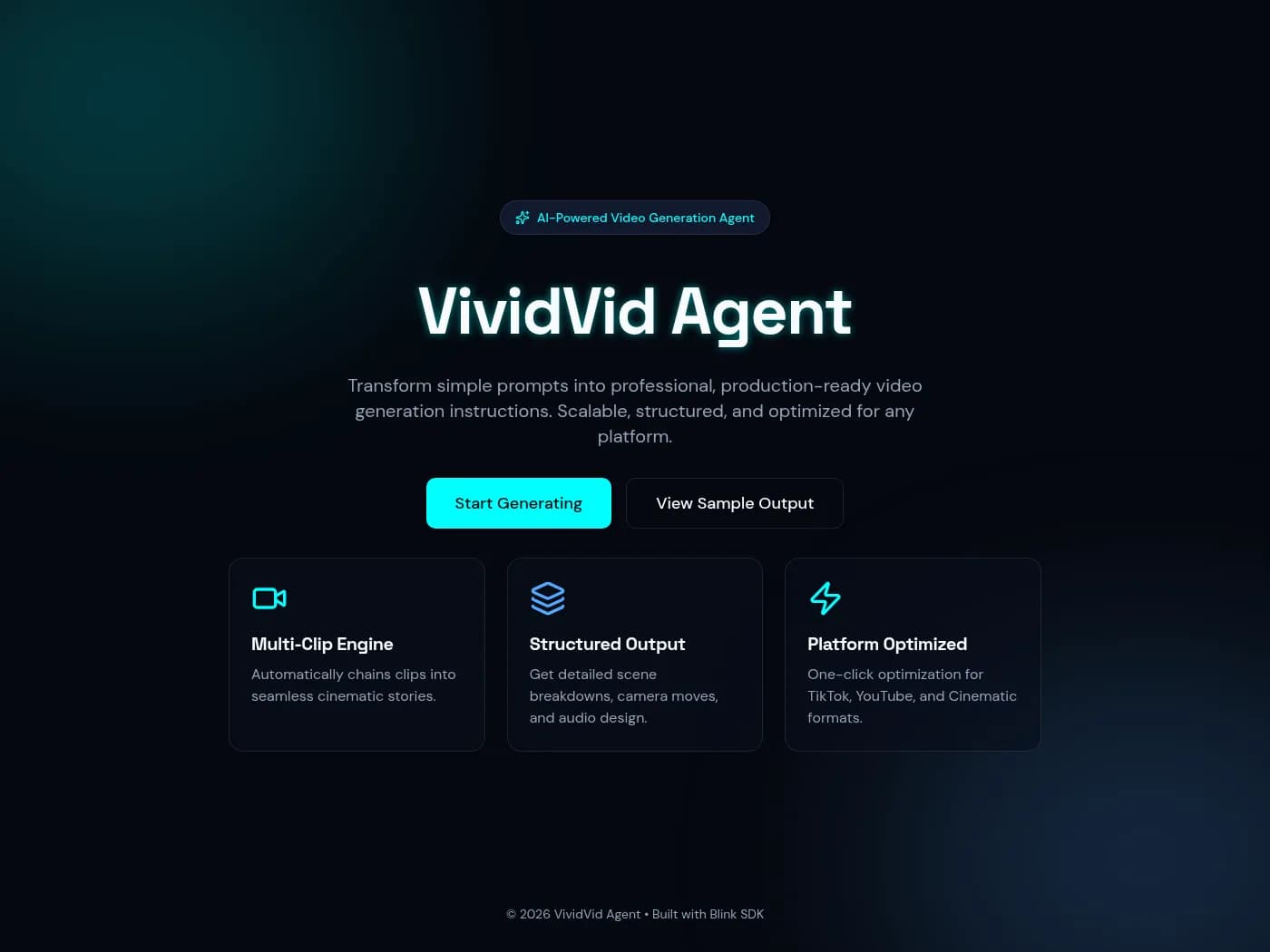VividVid Agent