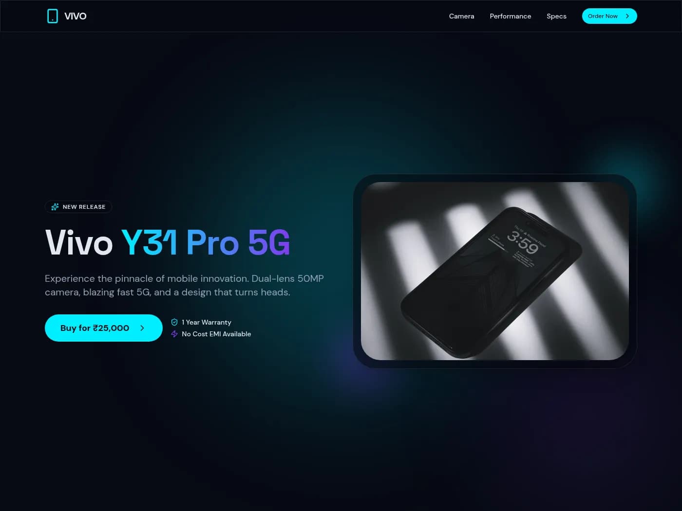 Vivo Y31 Pro 5G Sale