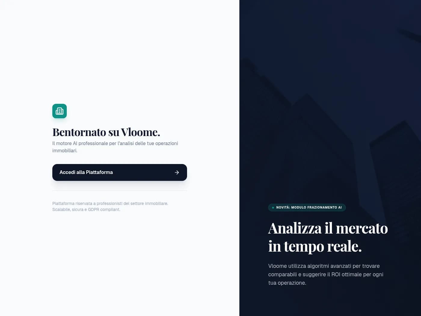 Vloome PropAI Platform