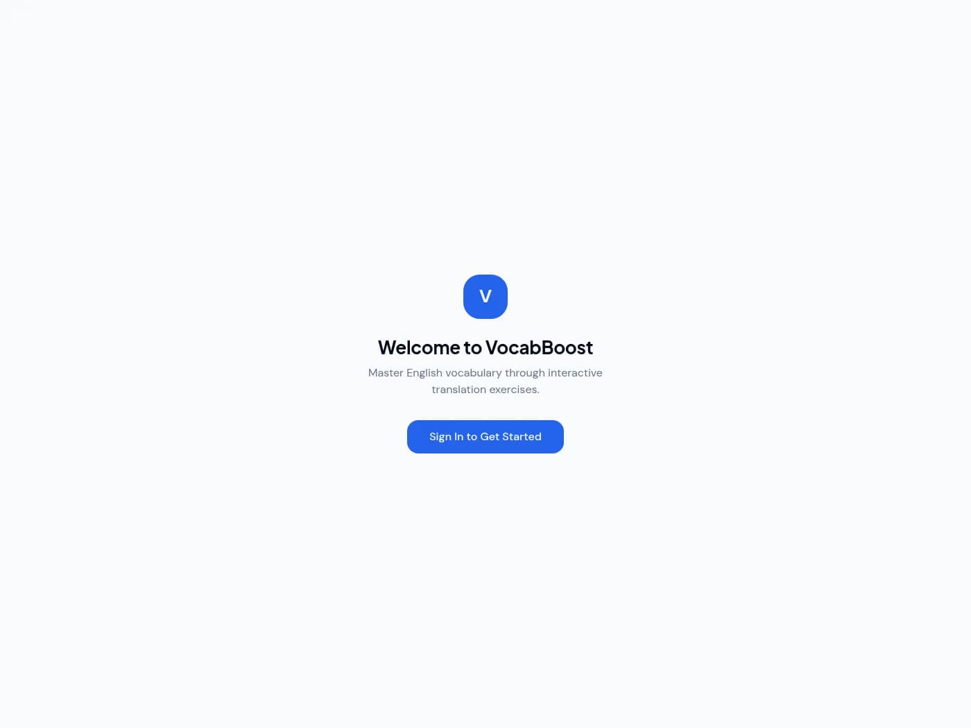 VocabBoost English