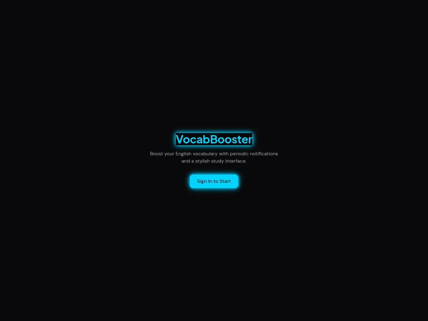 VocabBooster PWA