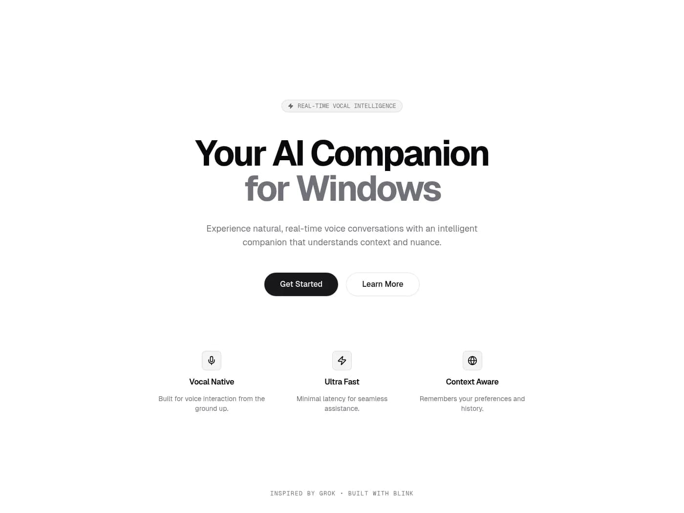 Vocal AI Companion