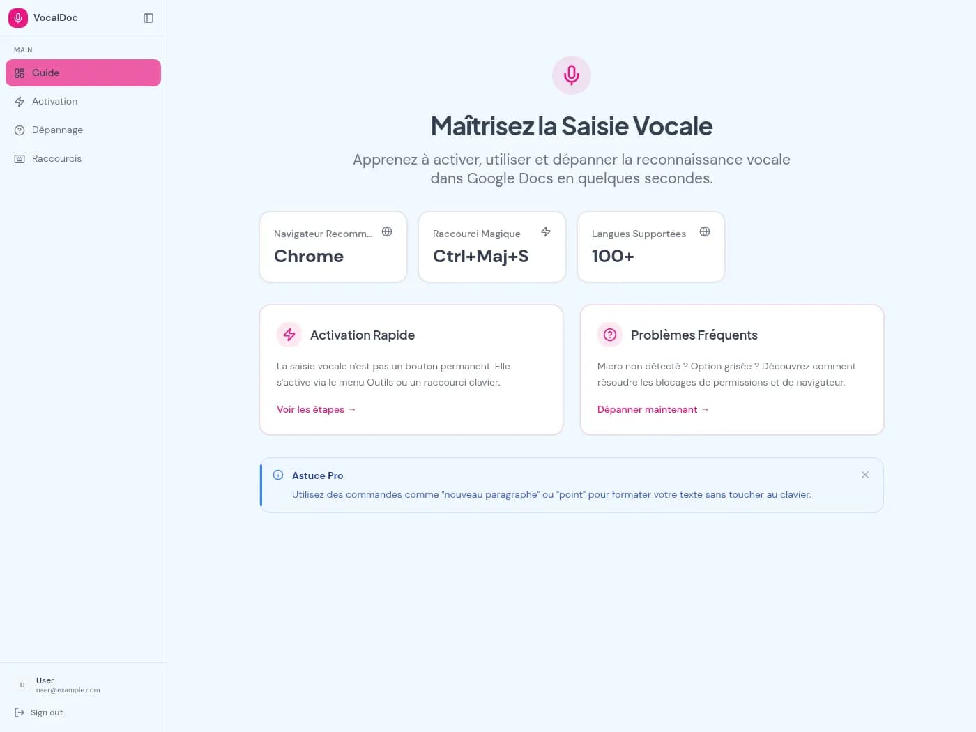 VocalDoc Assistant