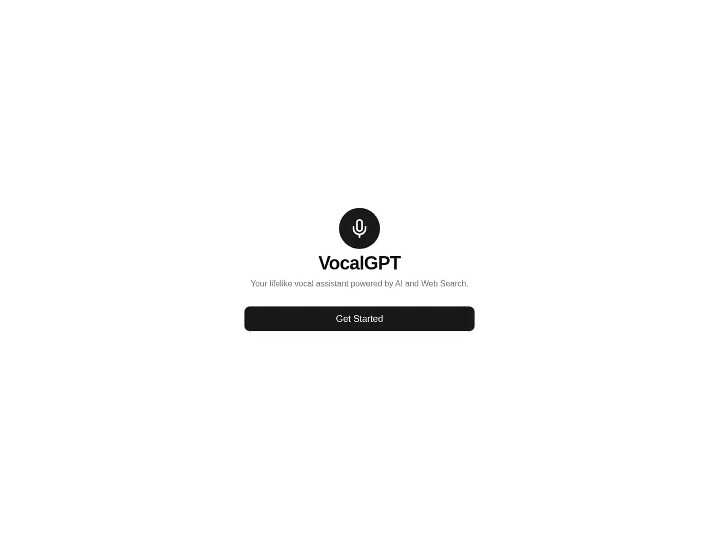 VocalGPT Assistant