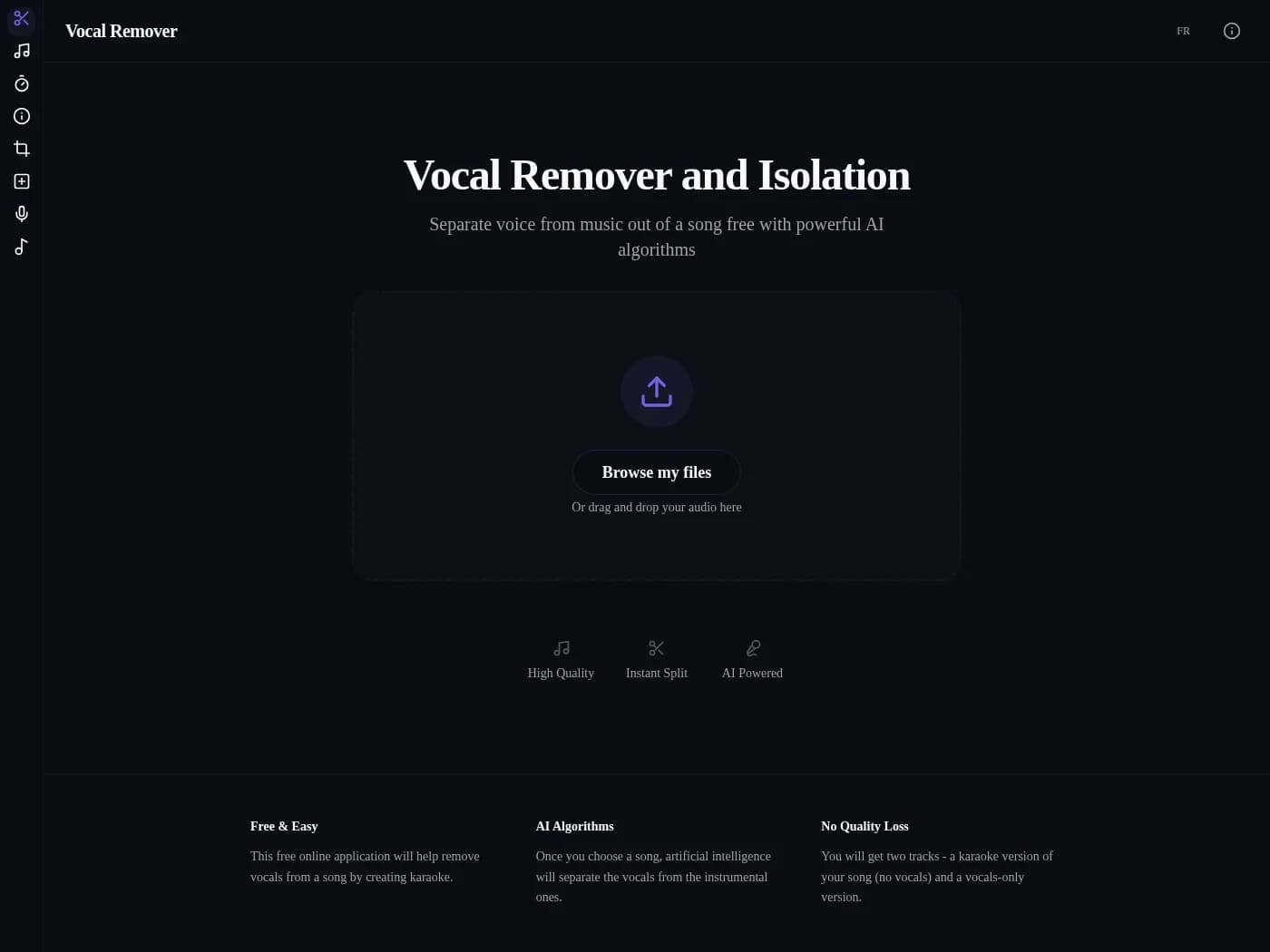 Vocal Remover Clone