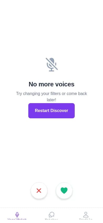 VocalMatch Dating