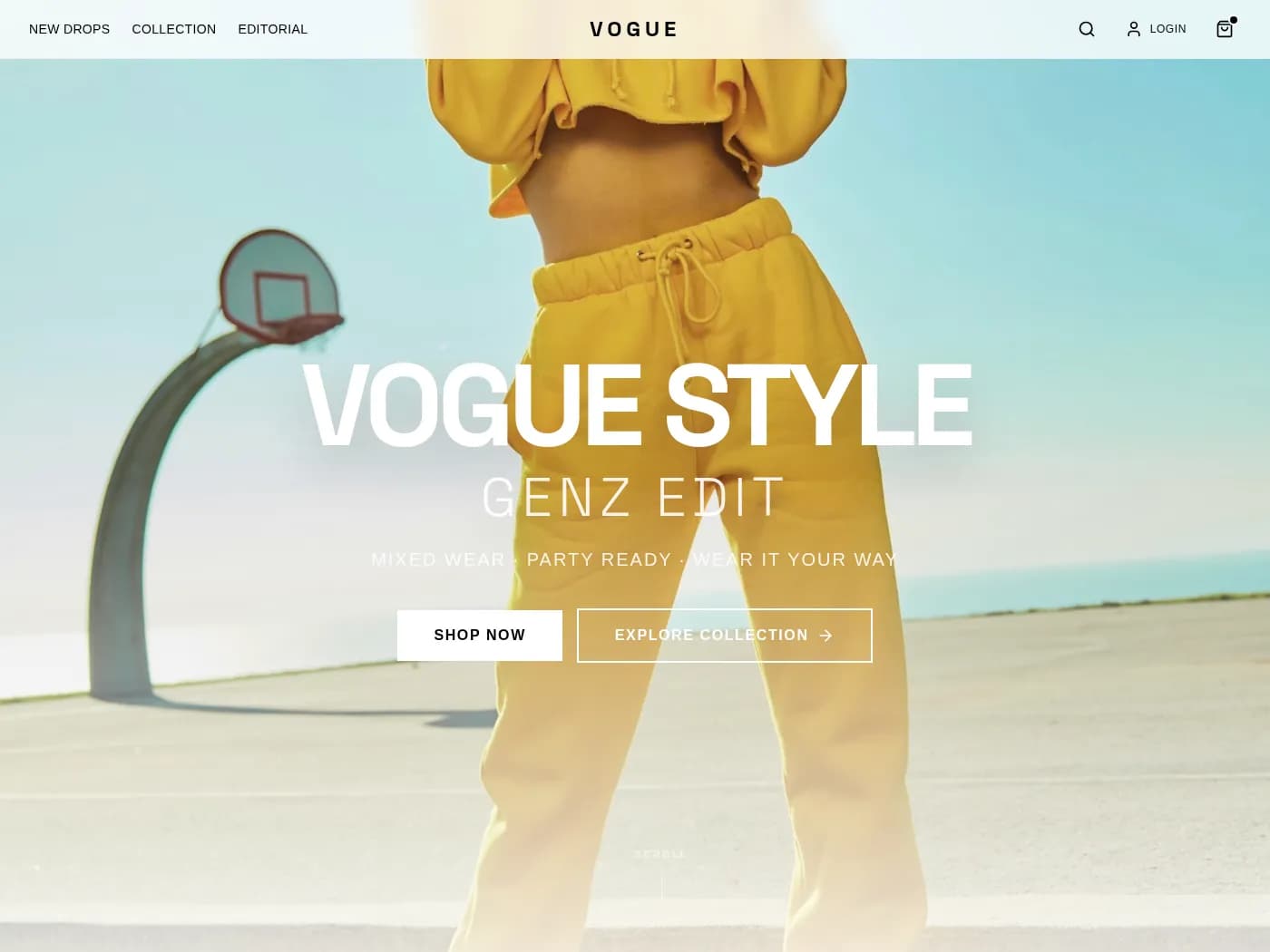 VOGUE Gen-Z Fashion Shop