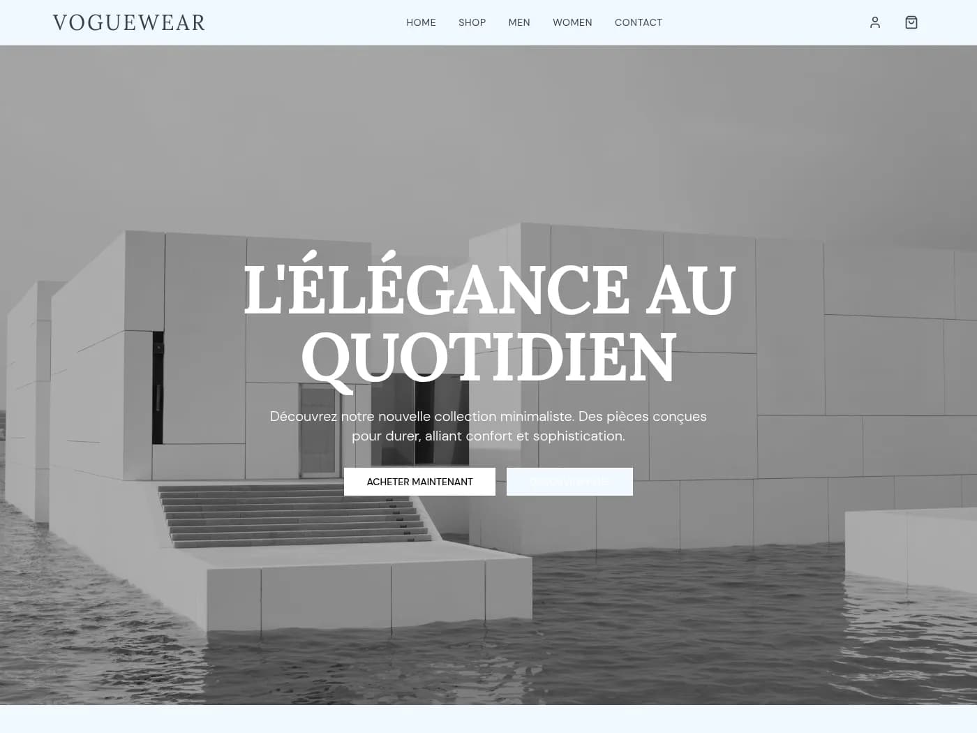 VogueWear Storefront