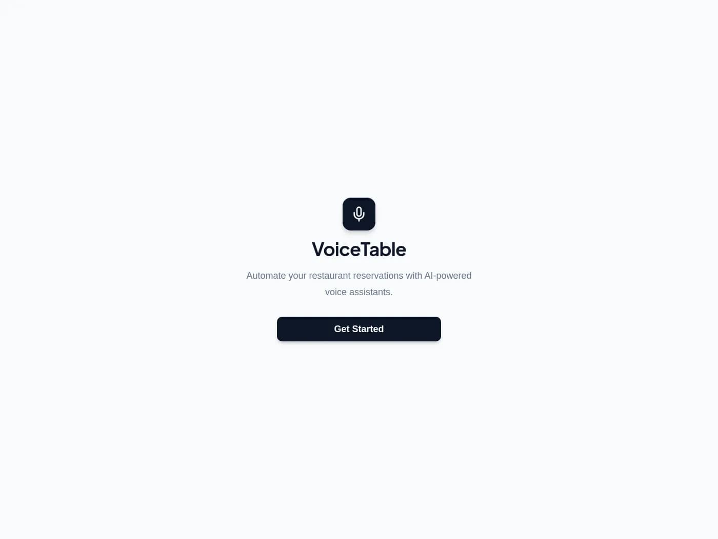 Voice AI Reservations SaaS