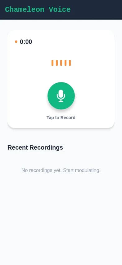 Chameleon Voice Changer