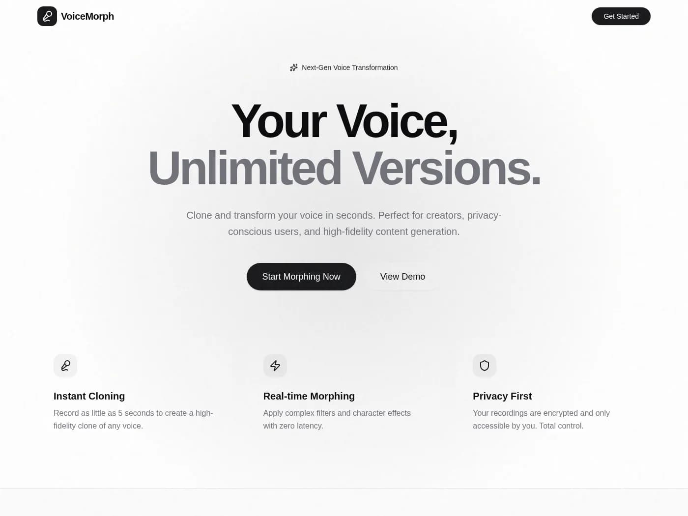 VoiceMorph
