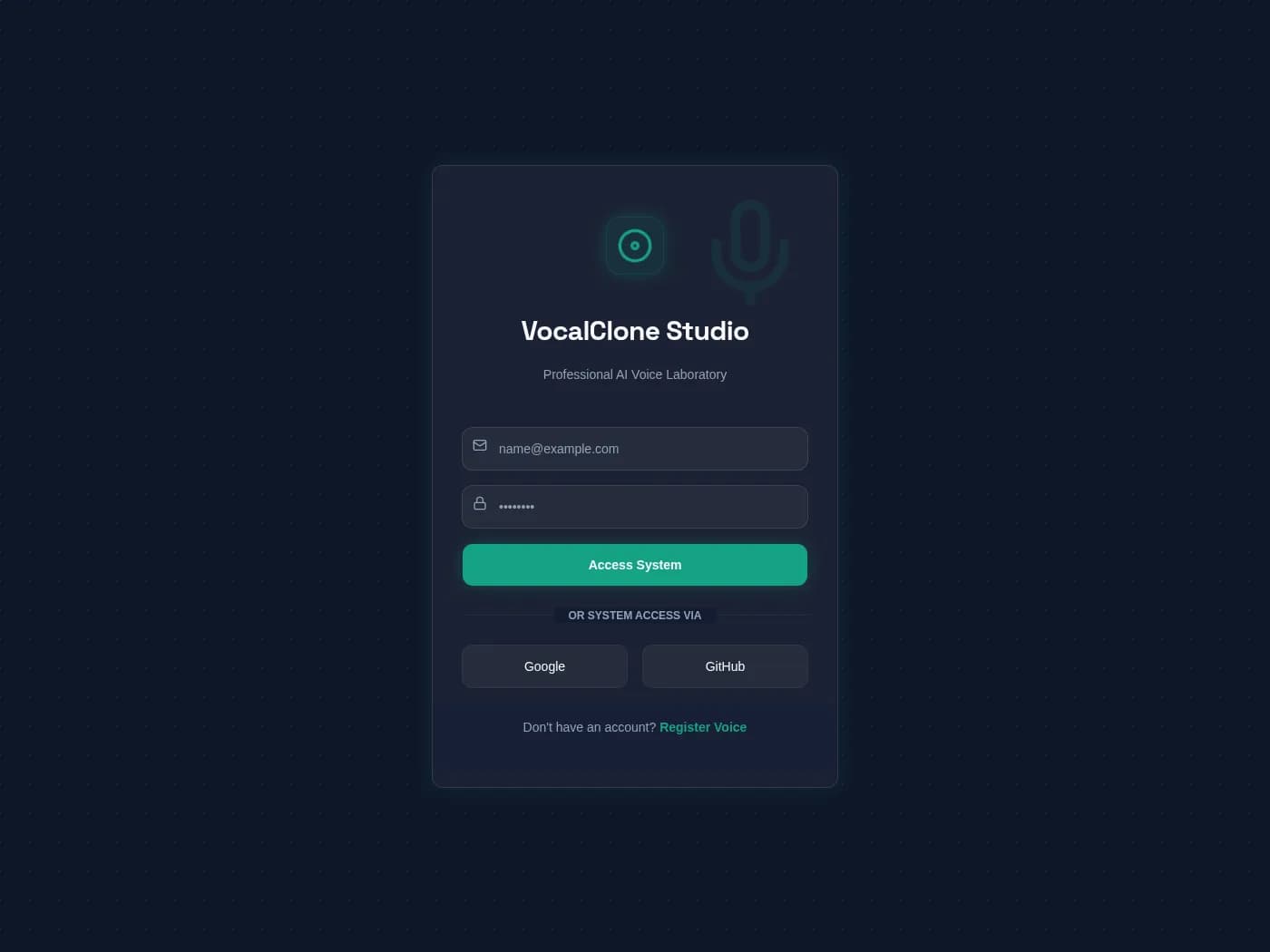 VocalClone Studio