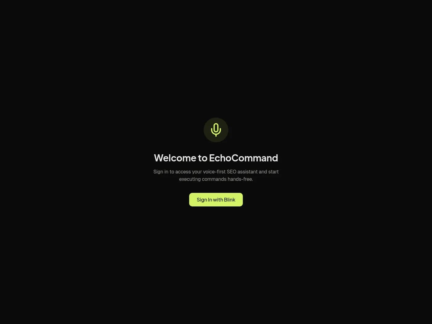 Voice Command Assistant