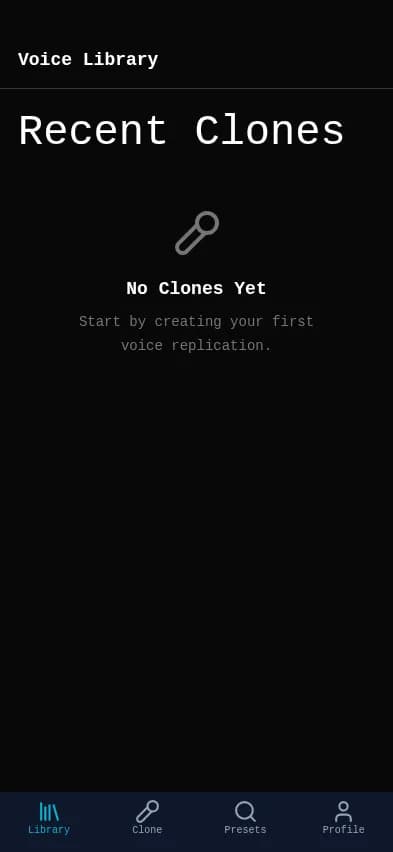 Voice Replicator App
