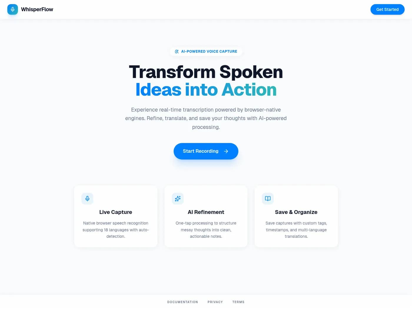 WhisperVoice Capture
