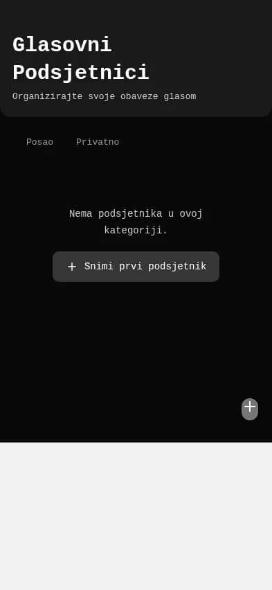 Voice Memo Reminder
