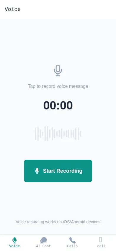 Voice Messenger AI