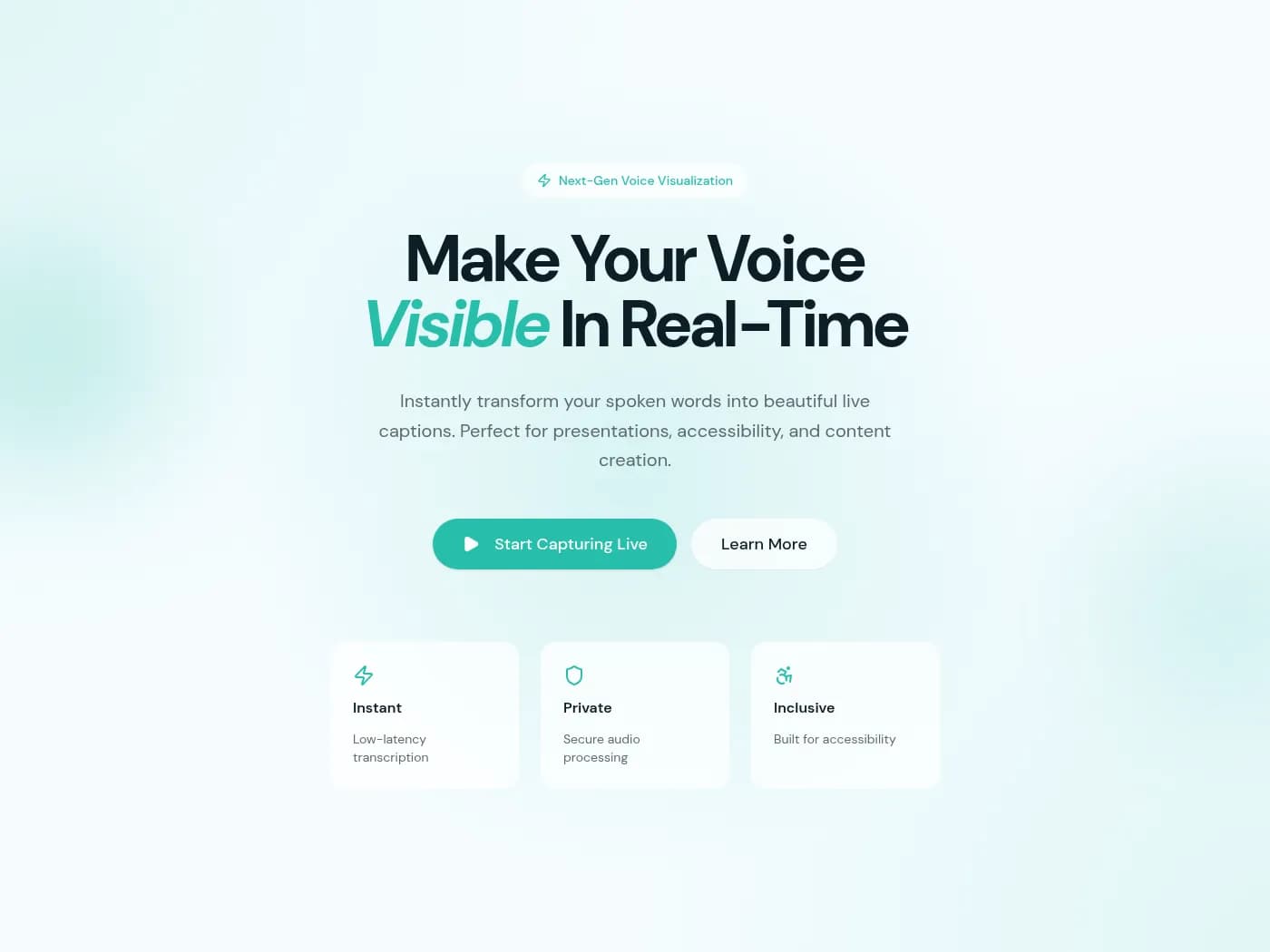 Voice Onscreen Widget