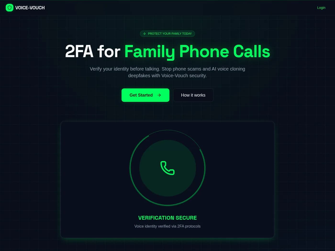 Voice-Vouch Web App