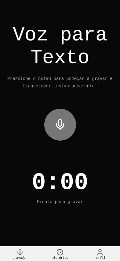 Voice2Text Converter