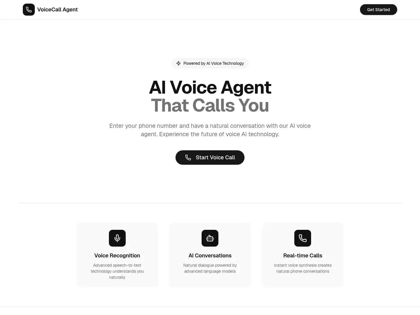 VoiceCall Agent