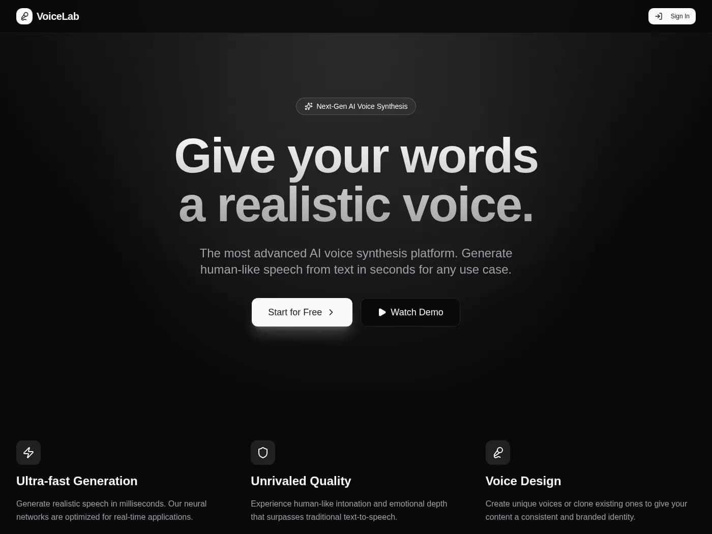 VoiceLab Clone