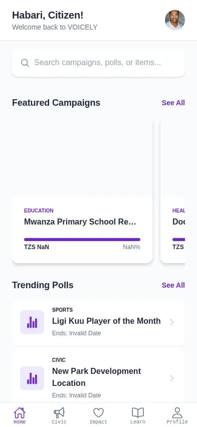 VOICELY Civic Super App