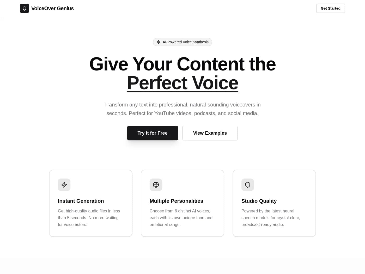 VoiceOver Genius