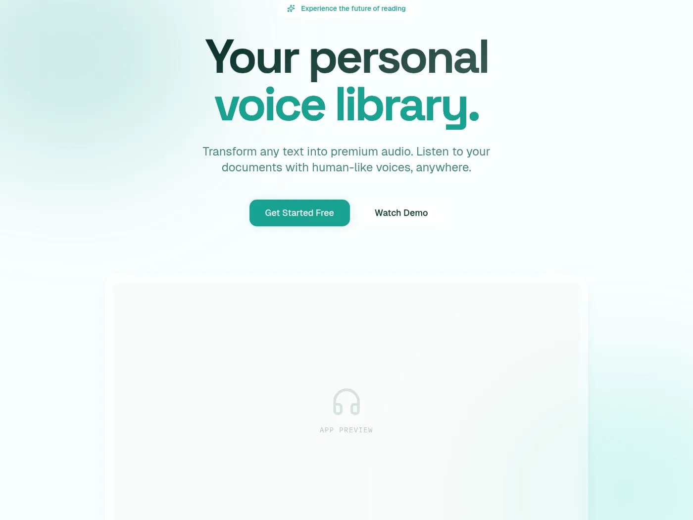 VoiceRead Desktop App